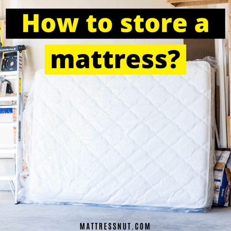 How to store a mattress? Tips & tricks (garage, against a wall, storage ...