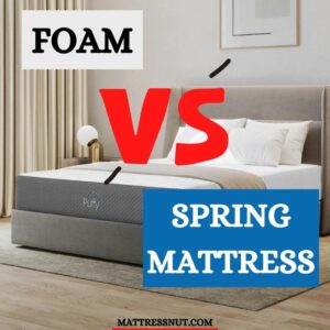 Foam vs Spring mattress, Our Comparison, Difference with Pros & Cons