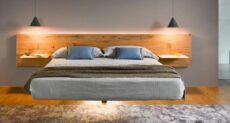 Floating bed frame, 8 best levitating designs with low profile platform