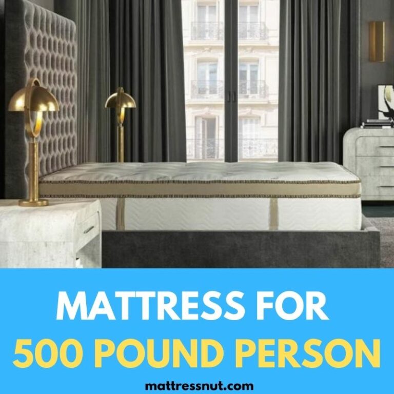 Mattress for 500 pound person, #3 best ones for that weight in 2026