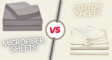 Microfiber Sheets vs Cotton: Comparison, Difference + pros & cons