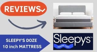 Sleepy's Doze 10 Inch Mattress Reviews (2026)