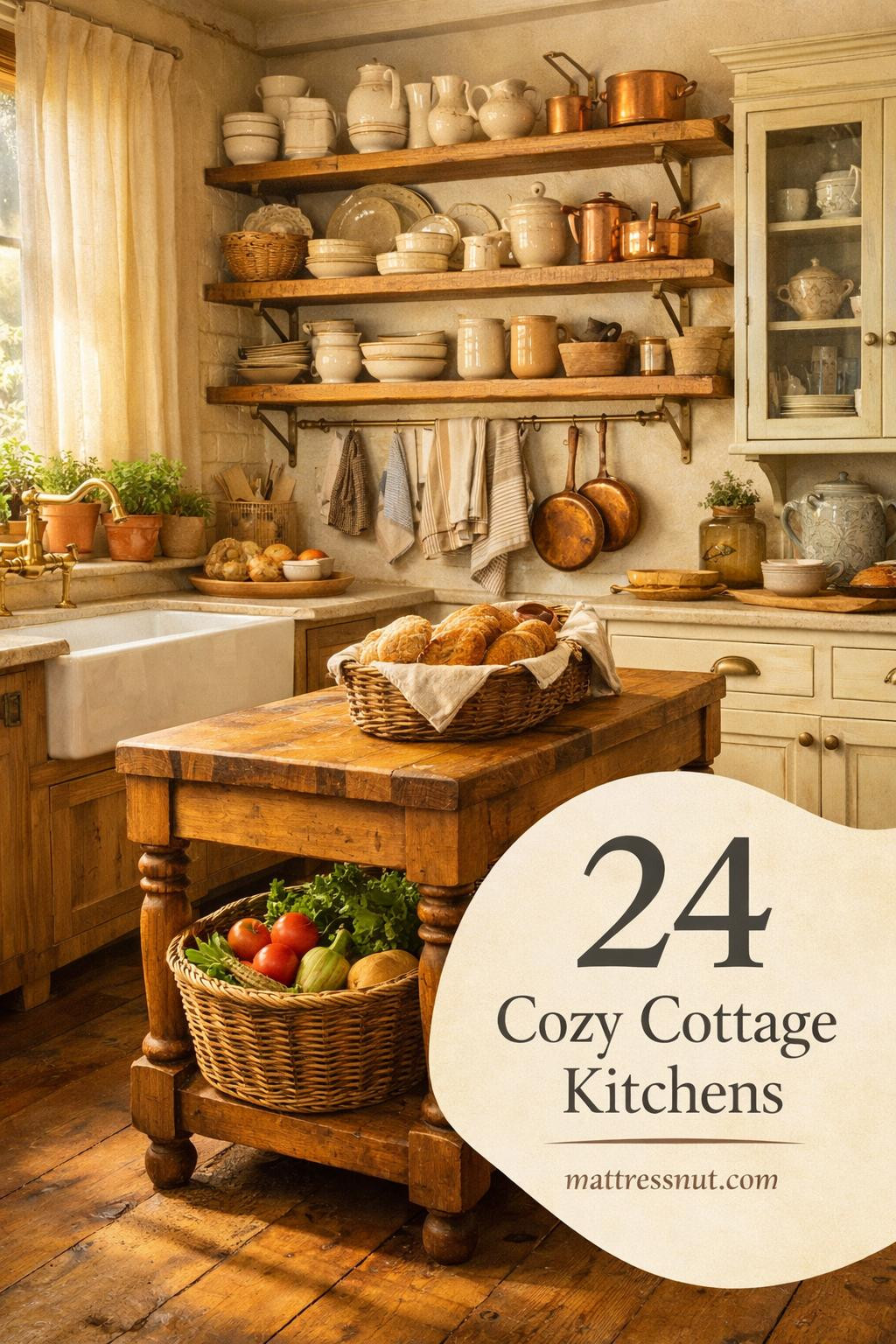 24 cozy cottage kitchens that feel like coming home to the countryside ...
