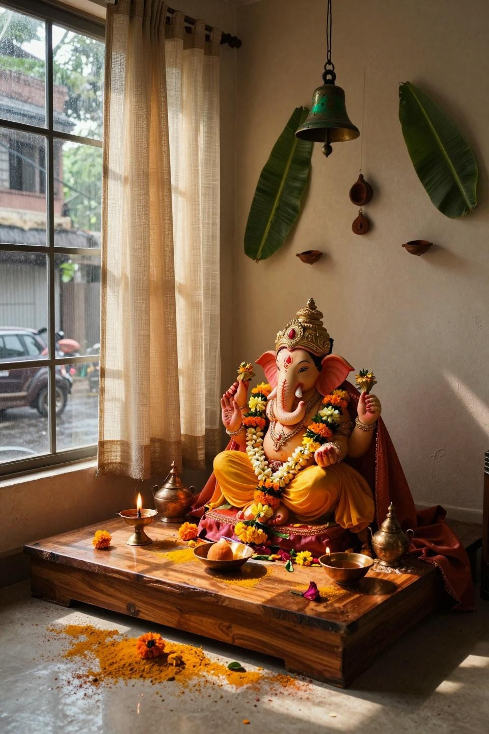 22 ways we brought nature and tradition into our home this Ganpati ...