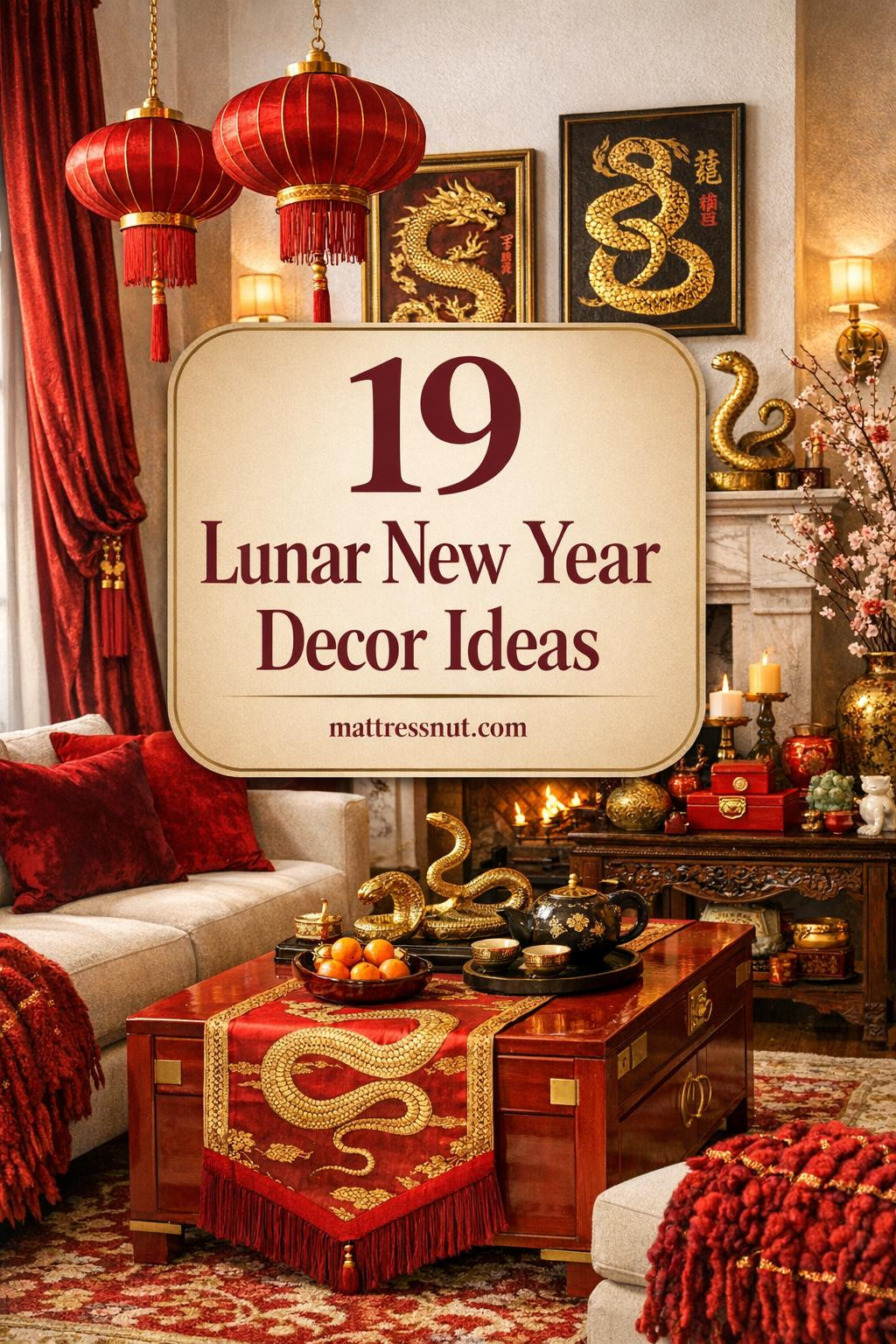 19 ways to bring golden serpents and red silk into your home this lunar ...