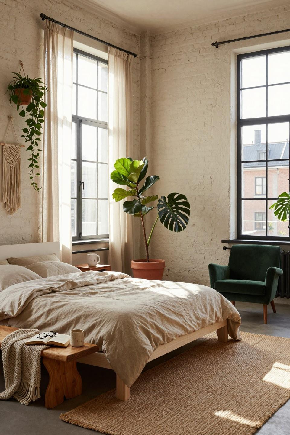 20 organic modern bedrooms that feel like waking up in a sun-soaked ...