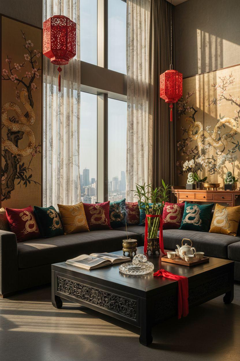 19 ways to bring golden serpents and red silk into your home this lunar ...