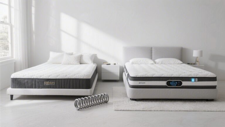 Saatva vs Sleep Number 2026: Luxury Coil vs Air Adjustable - Mattress Nut