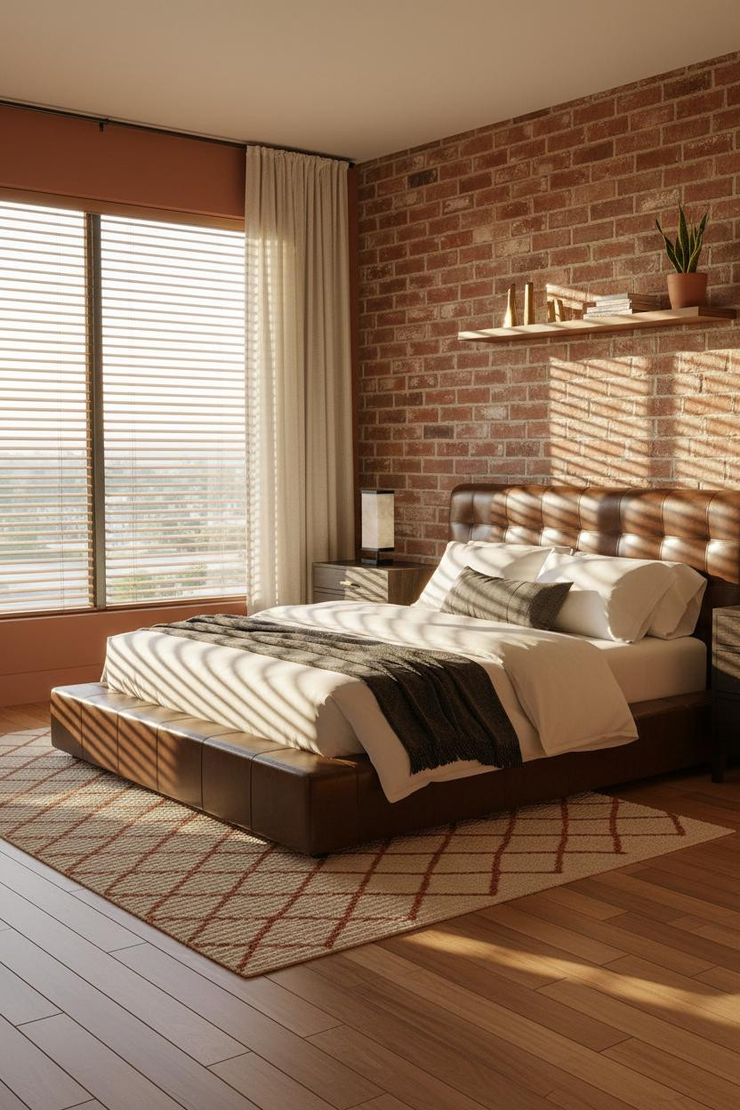 13+ Moody Mid-Century Modern Bedrooms That Feel Dark but Still Breathe ...