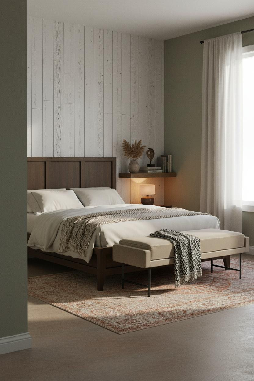 14+ Rustic Chic Bedroom Ideas That Feel Warm Without Feeling Heavy ...