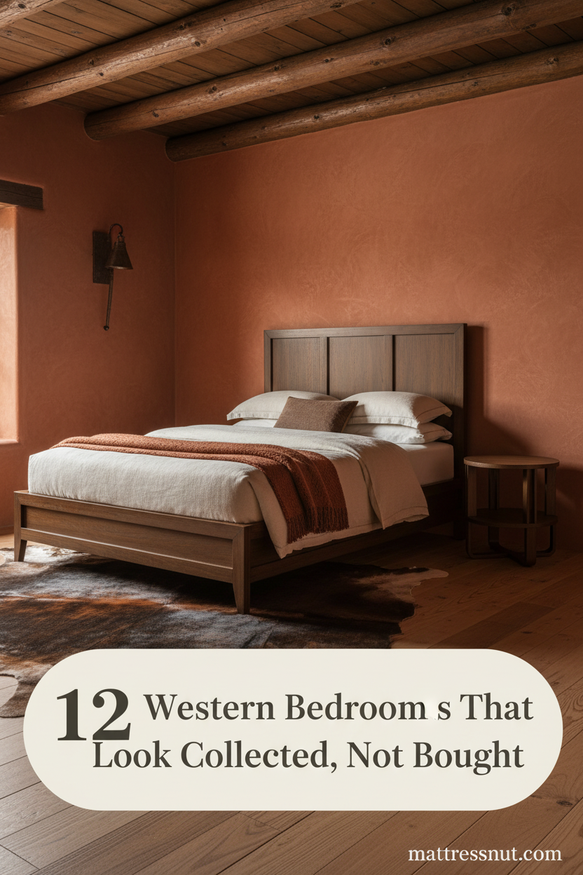 12+ Rustic Western Bedroom Ideas That Feel Collected, Not Costumey ...